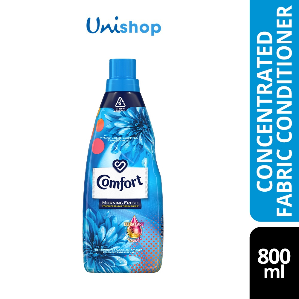 Comfort Concentrate Fabric Softener Morning Fresh 800ml | Shopee Malaysia