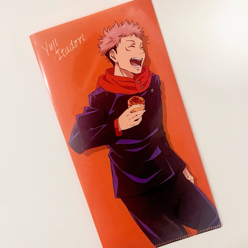 Preloved Offical Jujutsu Kaisen anime Yuji Itadori small file | Shopee ...