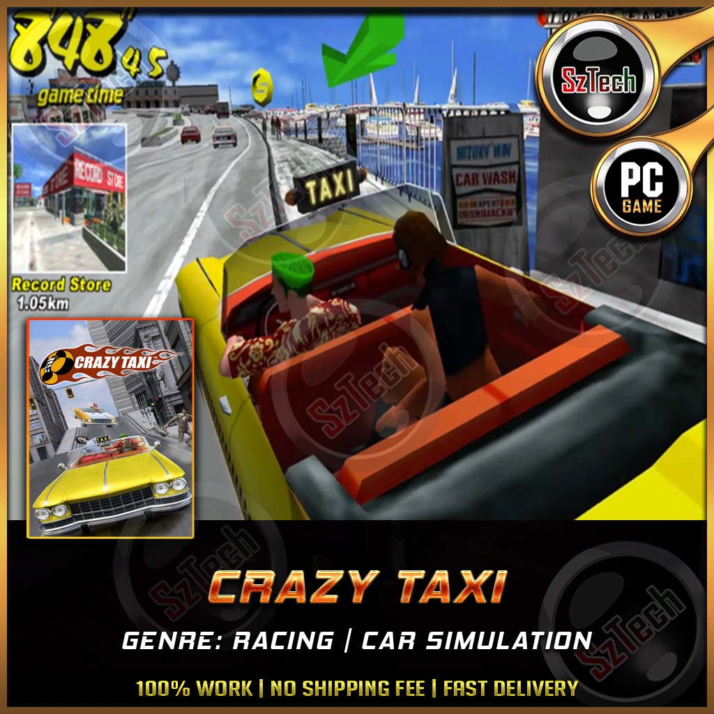 Crazy Taxi [PC/LAPTOP GAME]🔥Racing🔥Car Simulation🔥Classic Games🔥 ...