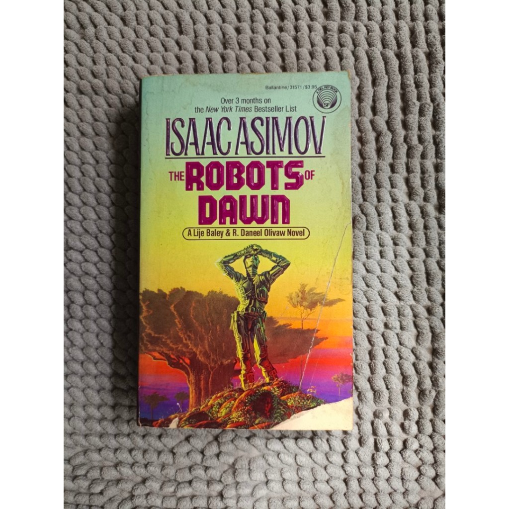 The Robots of Dawn (Robot #3) by Isaac Asimov [Preloved] Vintage Science Fiction Fantasy Robots ...