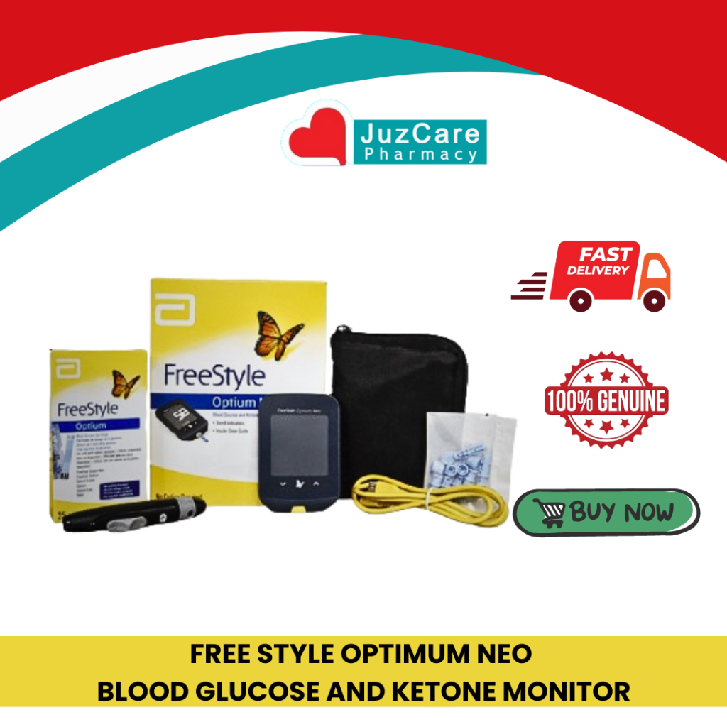 FREE STYLE OPTIMUM NEO BLOOD GLUCOSE AND KETONE MONITOR | Shopee Malaysia