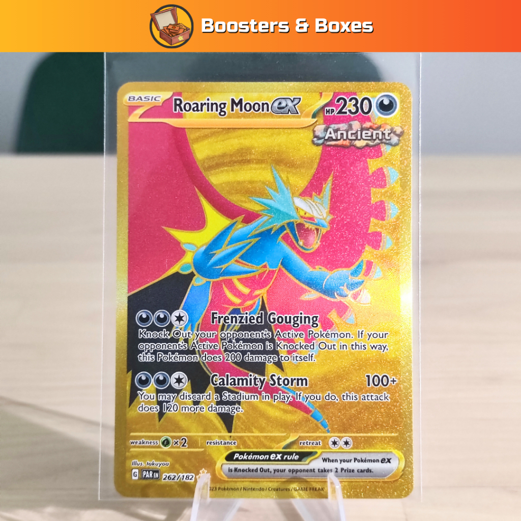 Roaring Moon ex (262/182) [Scarlet & Violet: Paradox Rift] | Shopee ...