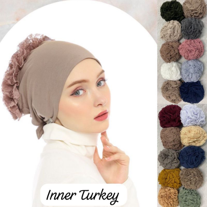 PREMIUM SANGGUL TURKEY (Anak tudung sanggul LACE che ta) SANGGUL TURKI ...