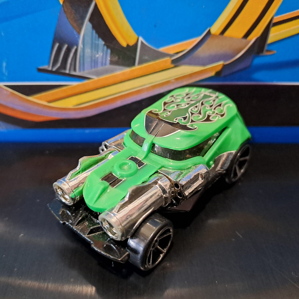 Hot Wheels: Shell Shock green color | Shopee Malaysia