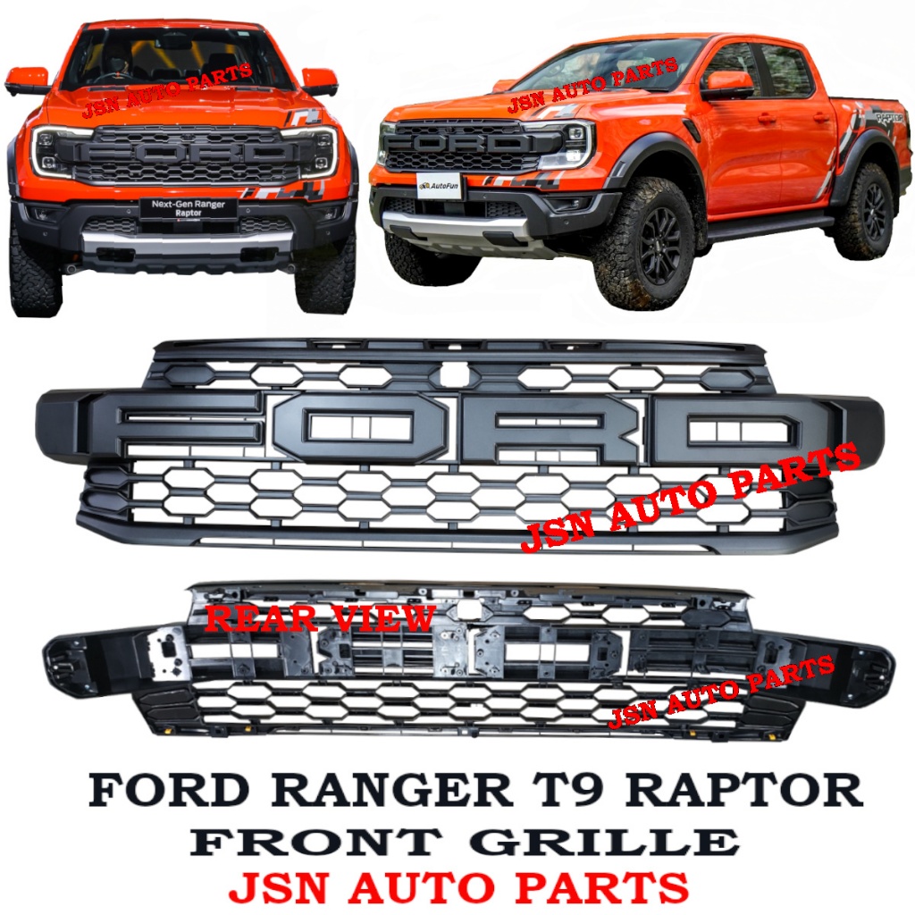 J121S03 FRONT GRILLE FORD RANGER T9 RAPTOR 4X4 LORRY TRUCK AKSESORI ...