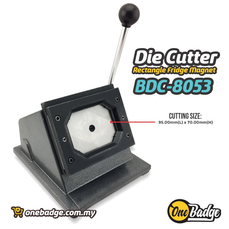 Rectangle Fridge Magnet Machine- 80mm x 53mm | Premium Quality Fridge ...