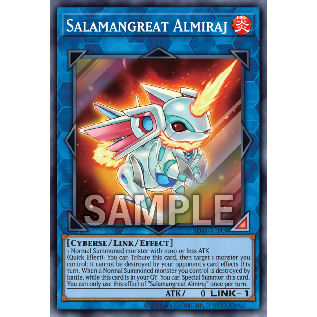Yu-Gi-Oh! OCG AE SDSS-AEP08 Salamangreat Almiraj | Shopee Malaysia