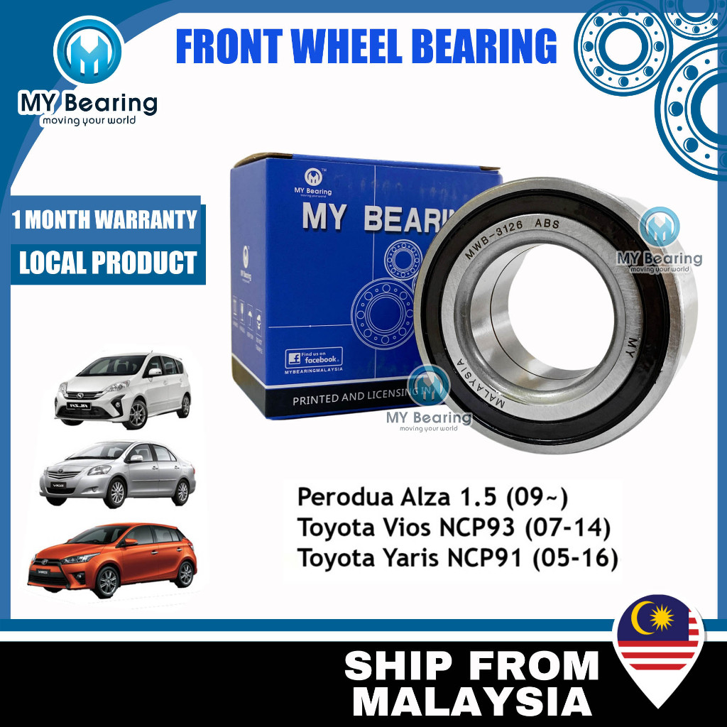 MWB-3126 ABS Front Wheel Bearing Depan DAC4075W-2CS7 40BWD17 Alza ...