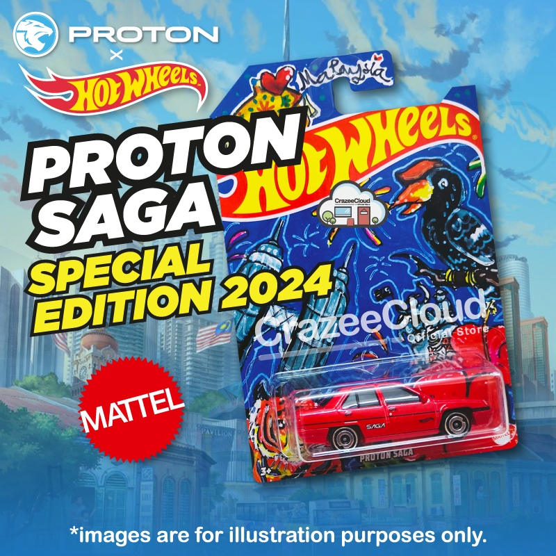 Hot Wheels x Proton Saga Burung 2025 Special Edition | Shopee Malaysia