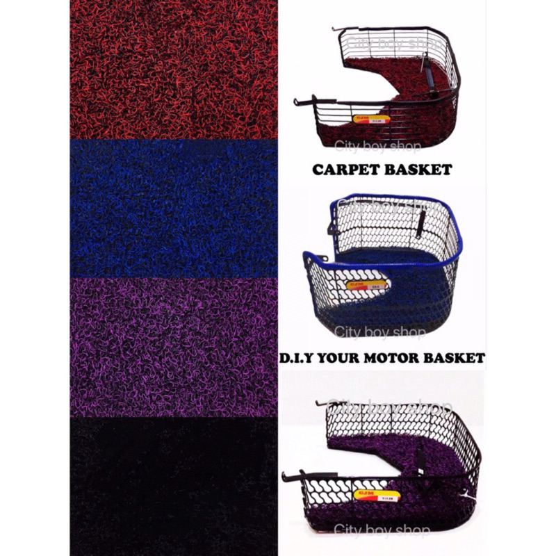 Basket Motor DIY/Karpet Bakul DIY 35cm x 30cm | Shopee Malaysia