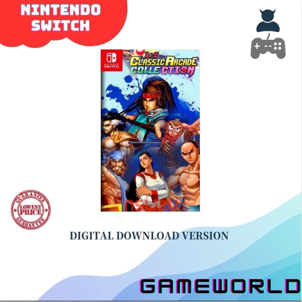 【NINTENDO SWITCH】Classic Arcade Collection Review Digital Download ...