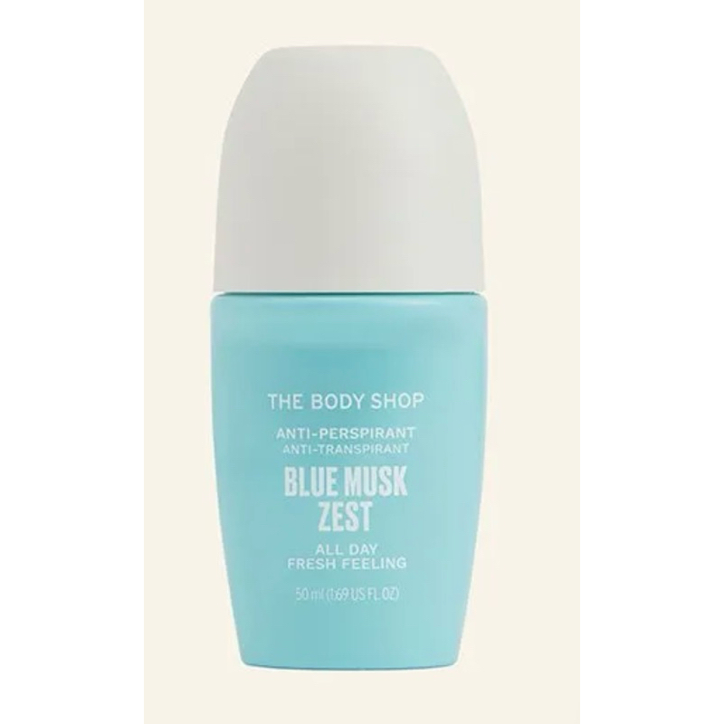 Blue Musk Zest Anti-Perspirant Deodorant 50ml The Body Shop | Shopee ...