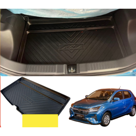 Perodua Axia 2023 Rear Cargo Tray / Boot Tray Axia Terbaru | Shopee ...