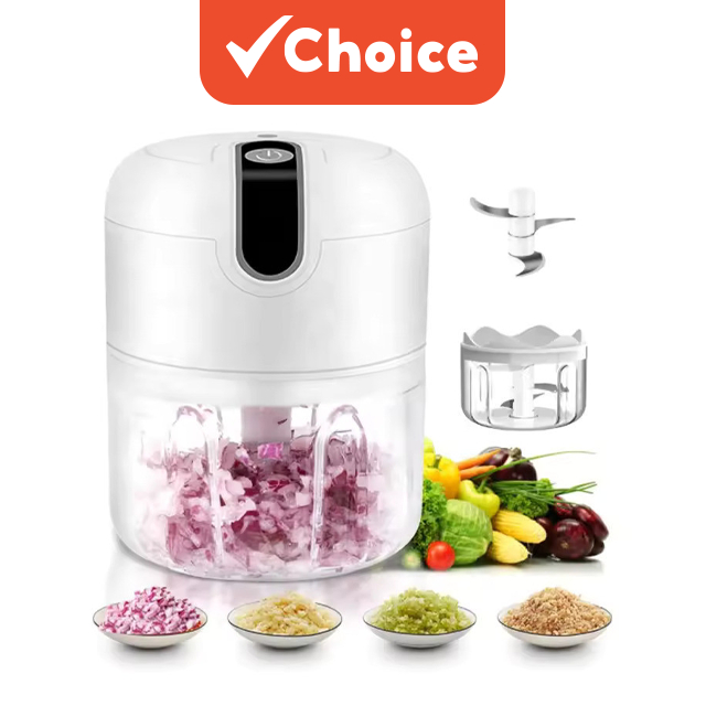 Mini Blender Garlic Chopper Electric Food Chopper Portable Blender Food ...