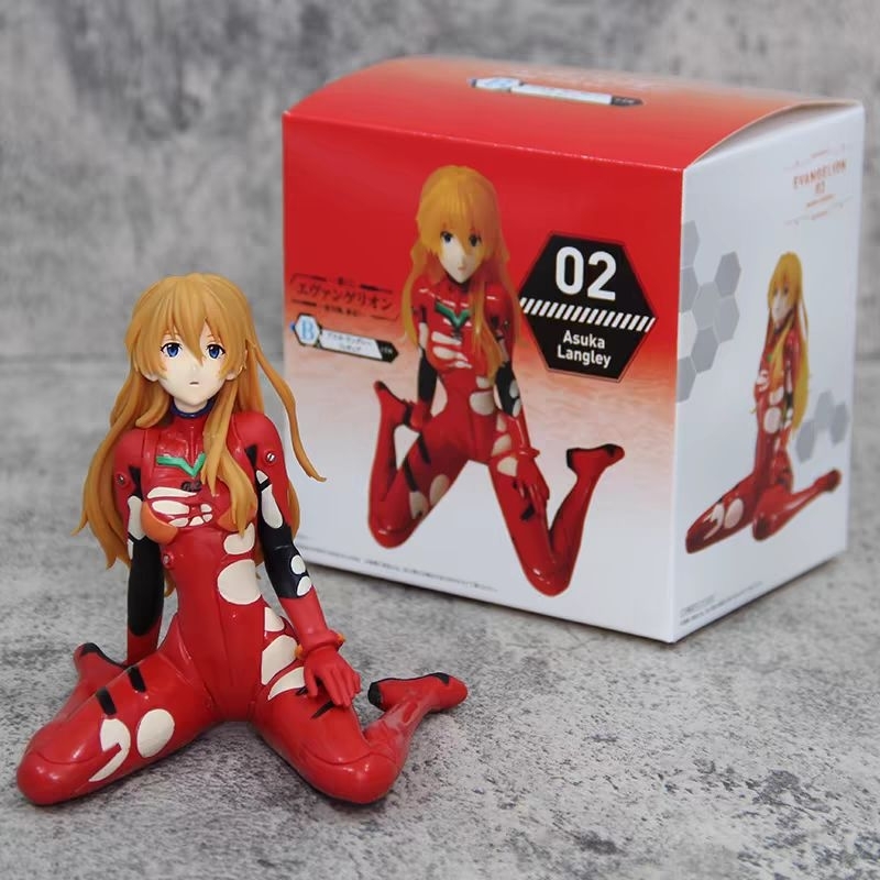 🇲🇾Ready Stock🇲🇾EVA battle suit Soryu Asuka Langley sitting position ...