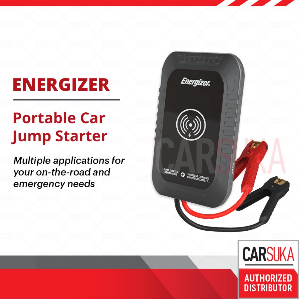 ENERGIZER 1000Amp Portable Car Jump Starter 7200mAh + Smartphone ...
