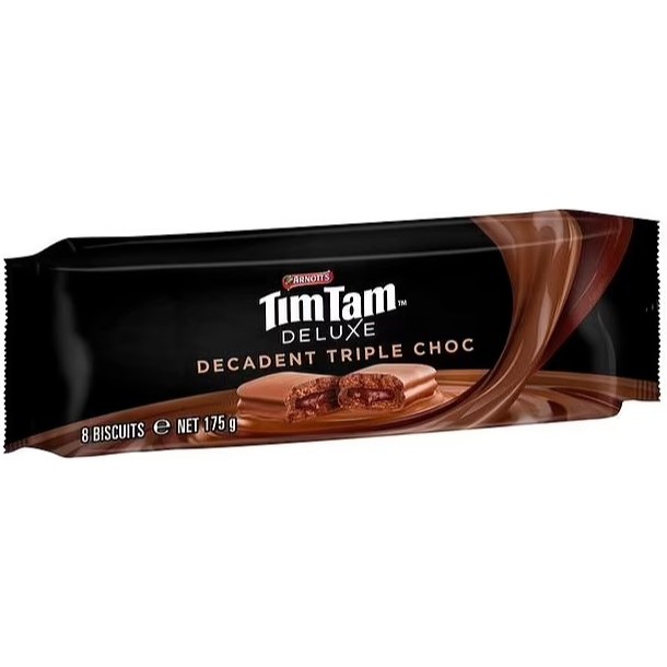 ARNOTT'S Tim Tam Deluxe Decadent Triple Choc | 175G | Shopee Malaysia