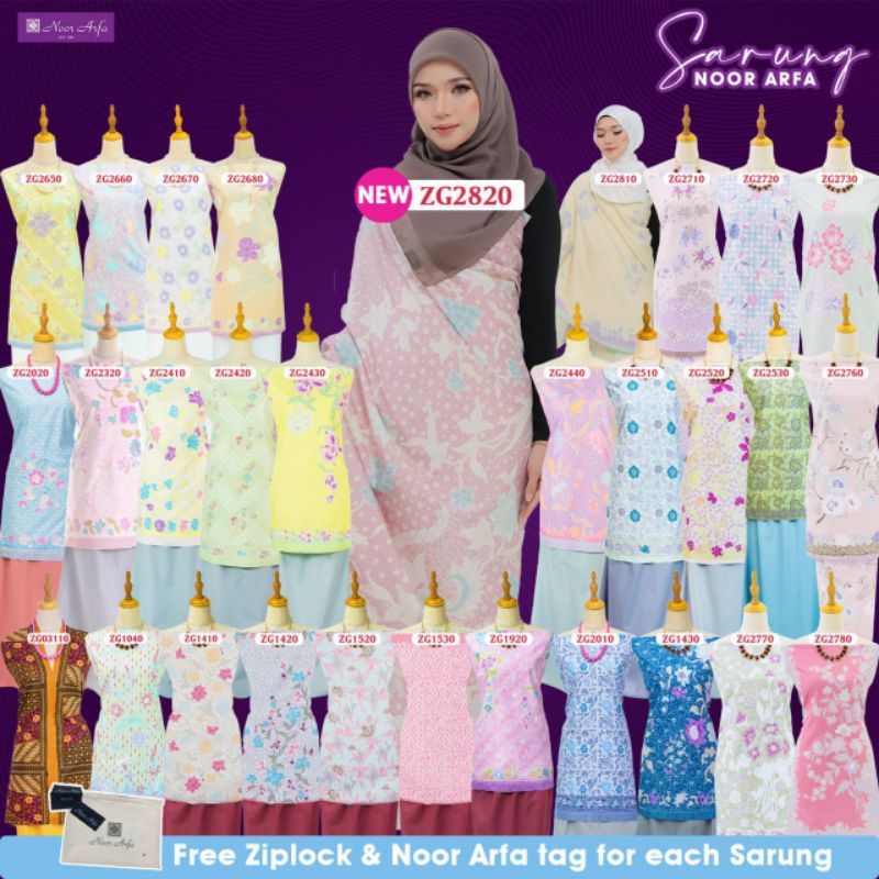 Noor Arfa Batik Sarung Batik Terenggnu Noor Arfa Batik Pastel Batik ...