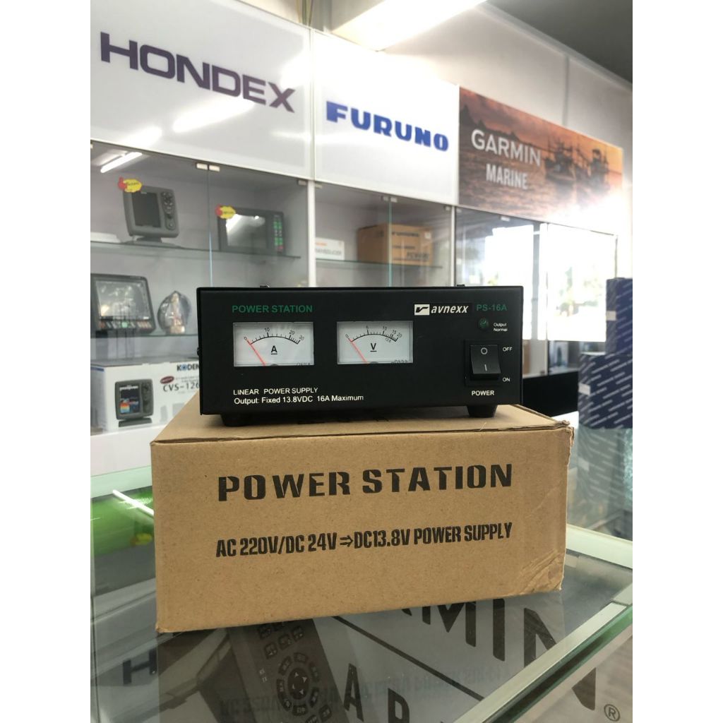 Power Station Linear Power Supply DC 24V & AC 220 - 13.8V Radio Power ...