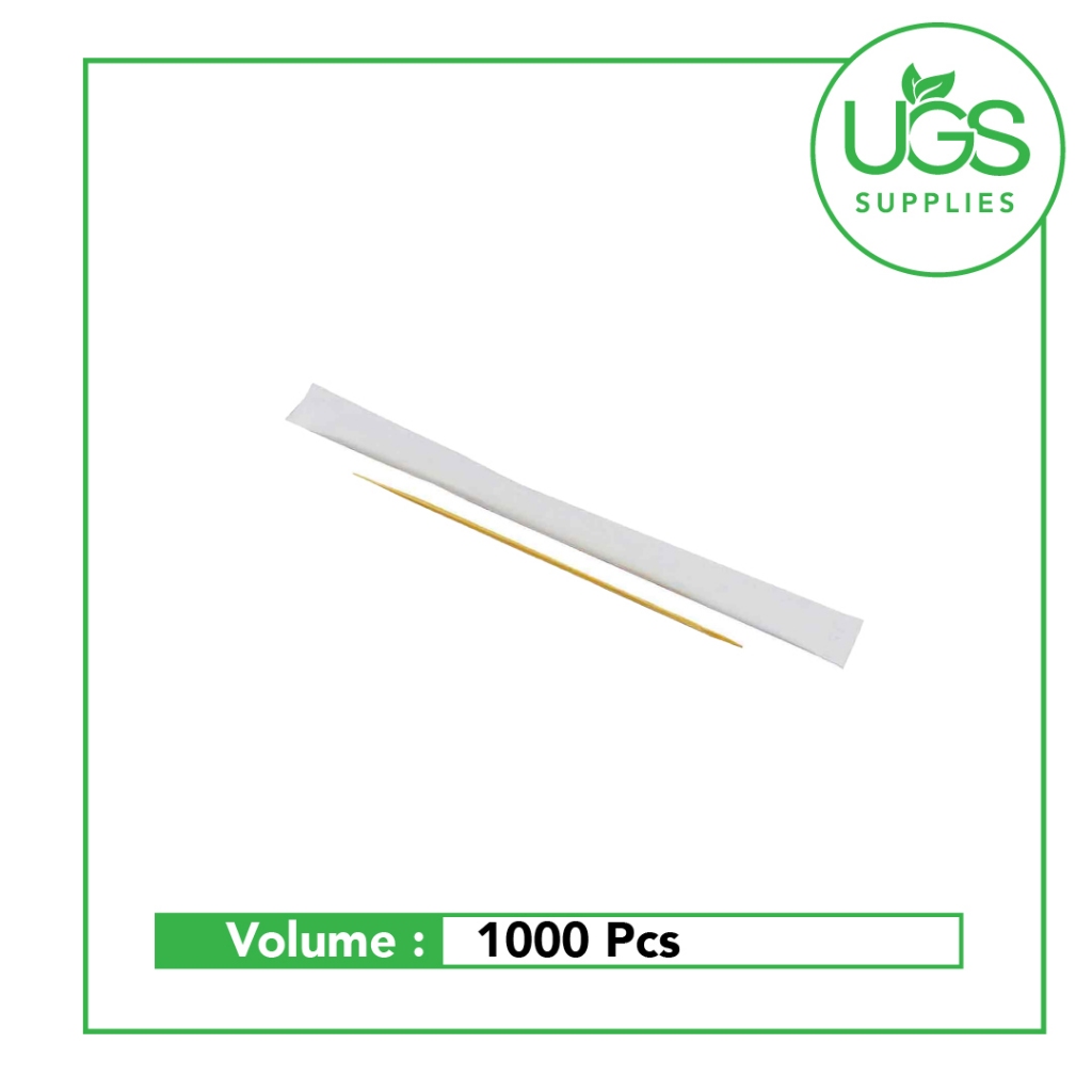Bamboo Toothpick With Wrapper (1000 Pcs x 1 Box) | Shopee Malaysia