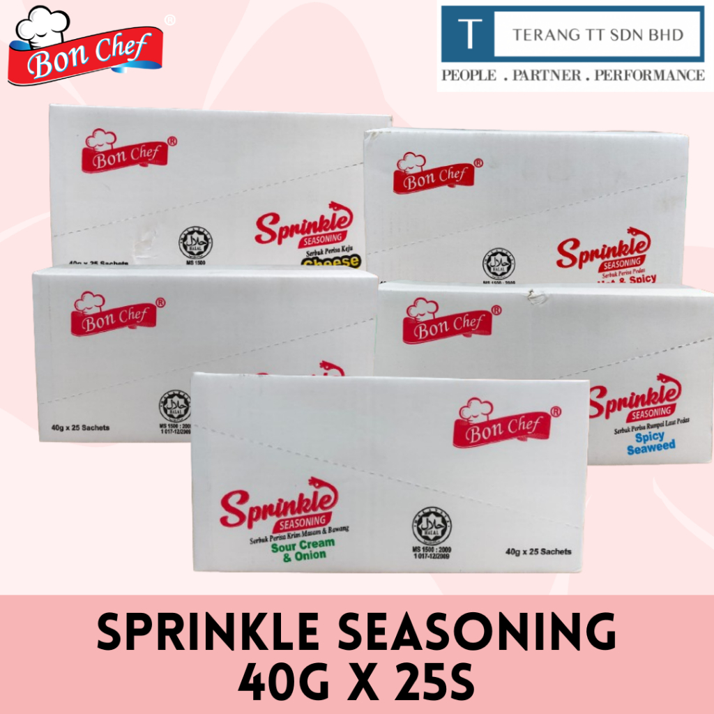Bon Chef Sprinkle Seasoning (40g X 25's) | Shopee Malaysia