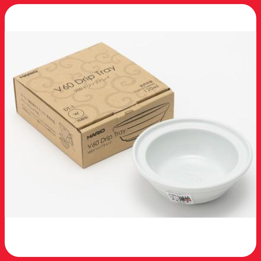 HARIO V60 Drip Tray Tea Bag Rest White DT-1W, Ship From Japan | Shopee ...