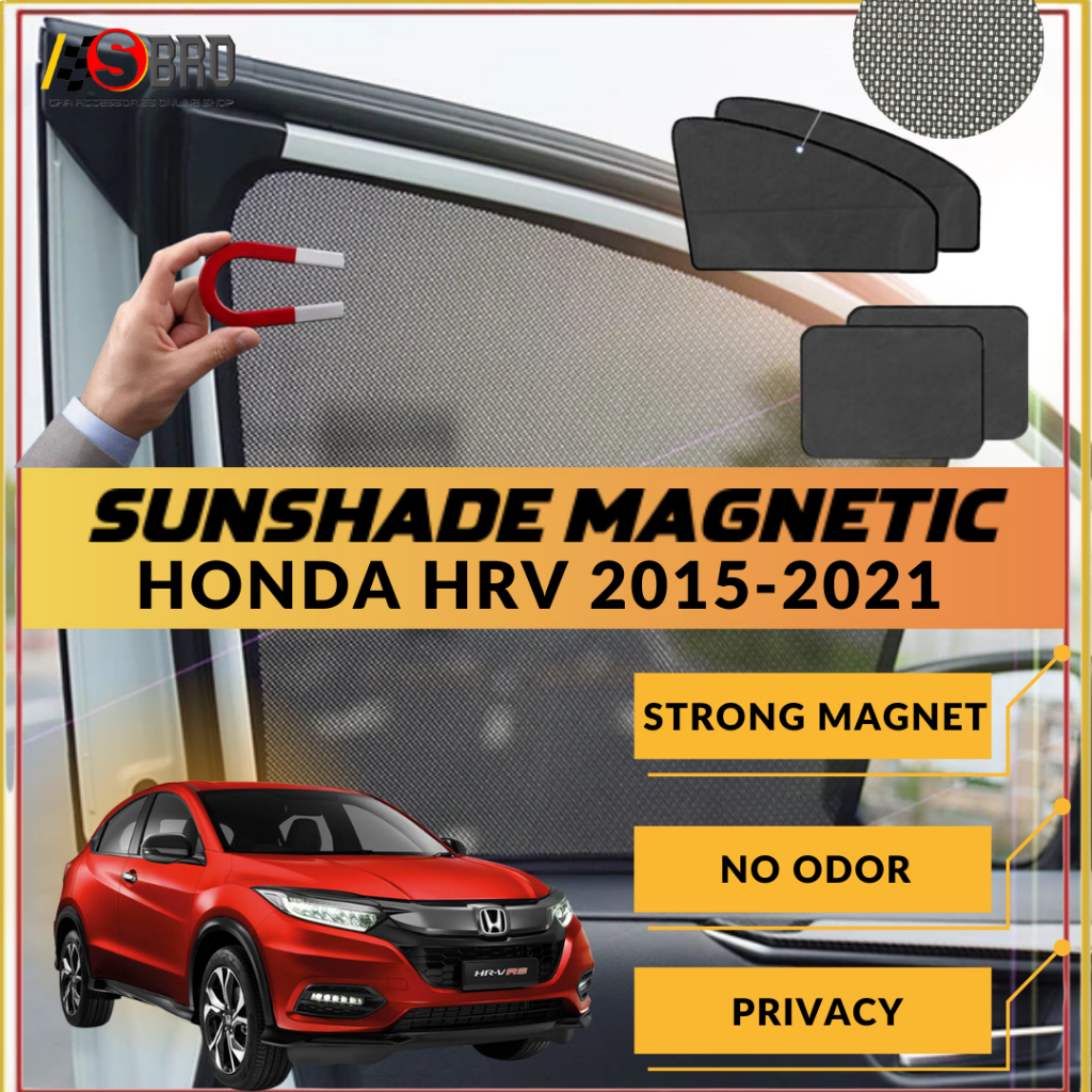 Honda HRV 2015-2021 Magnetic Sunshade Car Anti-Glare Day Sunshade ...
