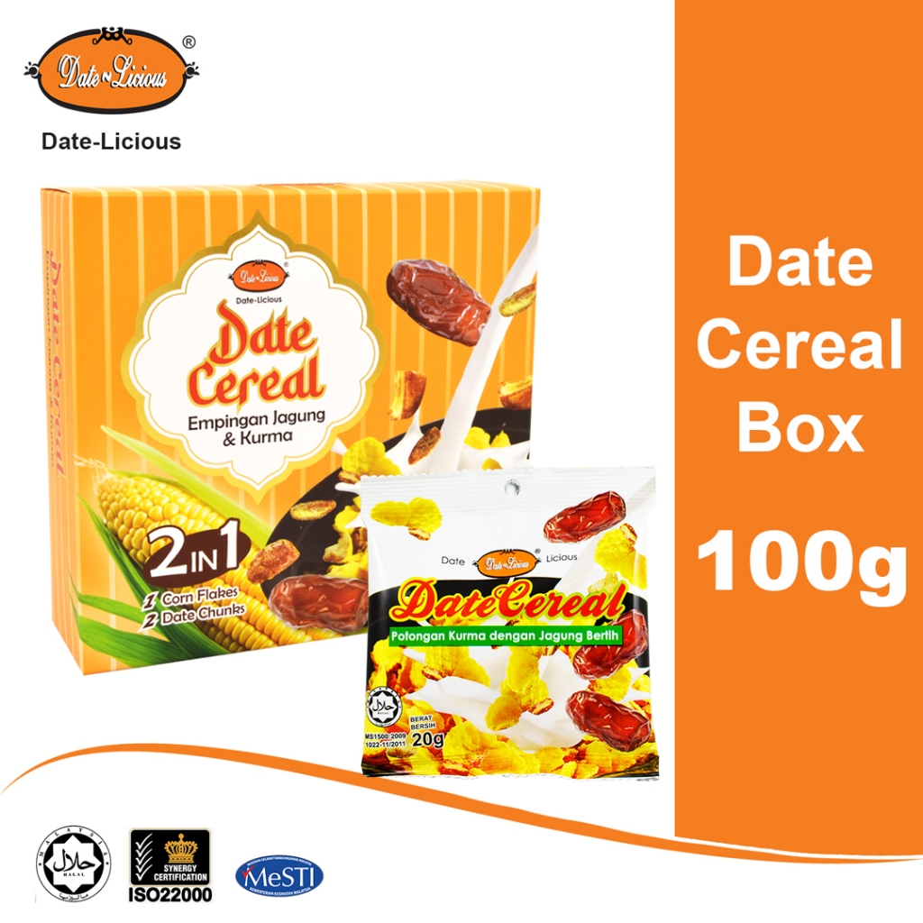 Date-Licious 2 in1 Date Cereal Box (4 servings per Box) | Shopee Malaysia