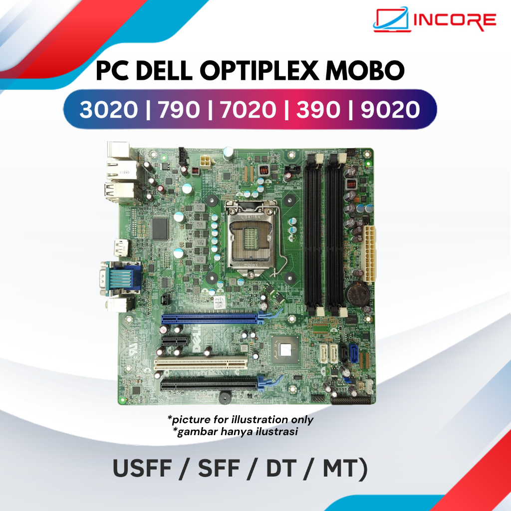 Dell Optiplex 7010 3020 390 7090 790 USFF SFF DT MT Motherboard Mobo ...