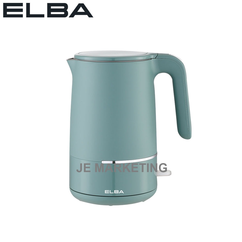 ELBA COLD TOUCH STAINLESS STEEL JUG KETTLE (1.7L) EJK-Q1782SS(GN ...