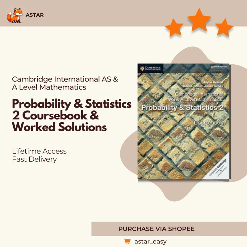 Cambridge International AS and A Level Probability and Statistics 2 ...