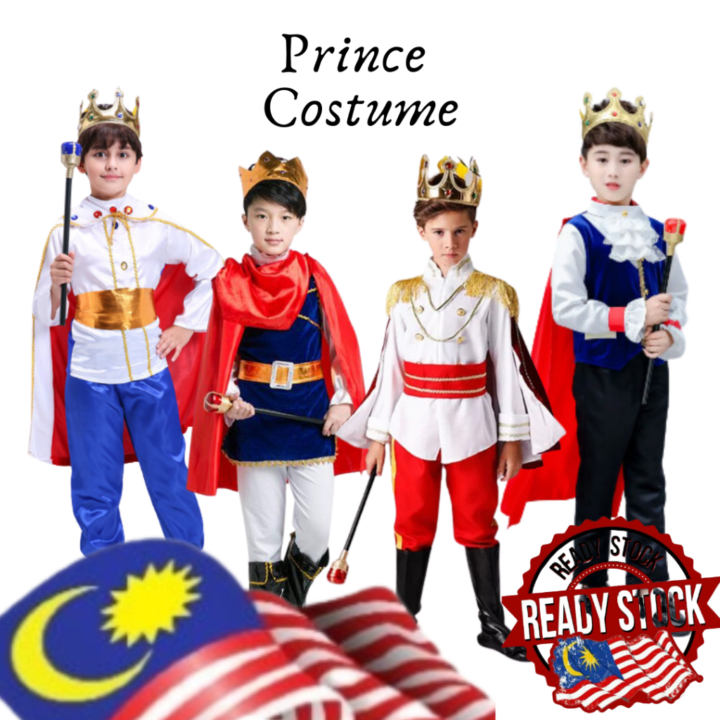 Prince Charming Costume Medieval Royal Prince King Outfit Costumes for ...