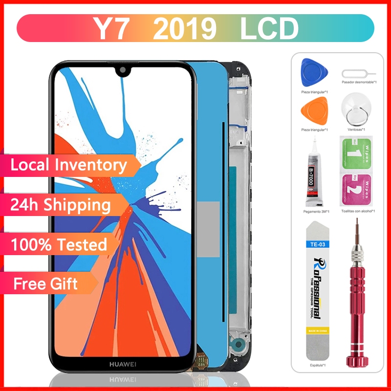 Original LCD with Frame For HUAWEI Y7 2019 / Y7 PRIME 2019 / Y7 PRO ...