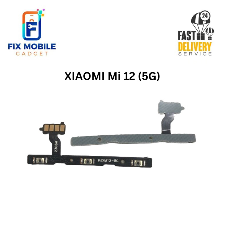 XIAOMI Mi 12/ Mi 12 LITE (5G)/ Mi 12 PRO (5G) ON-OFF+VOLUME RIBBON FLEX ...