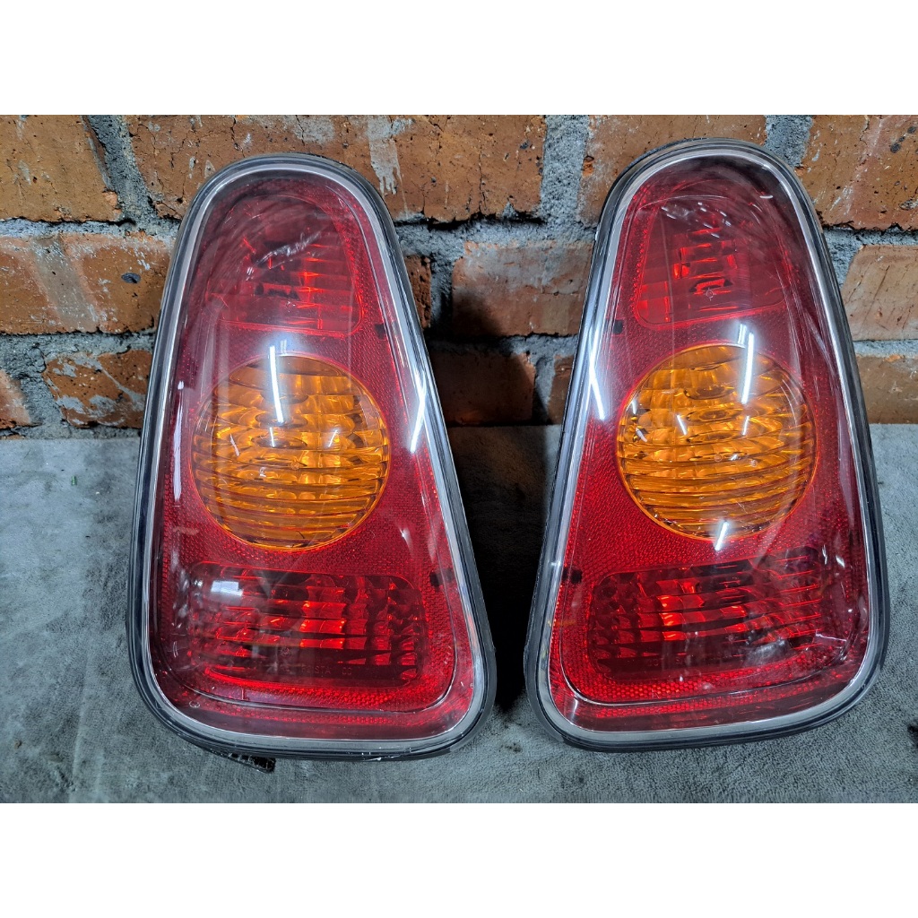 Mini Cooper R53 R50 Rear Tail Lights Lamps Lampu Belakang 1 Pairs Left ...
