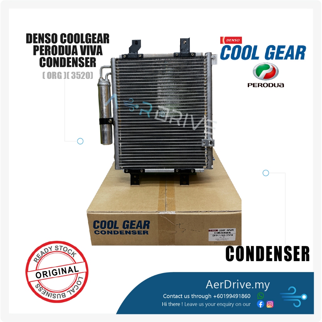 DENSO COOLGEAR ORIGINAL PERODUA VIVA CONDENSER 3520 | Shopee Malaysia