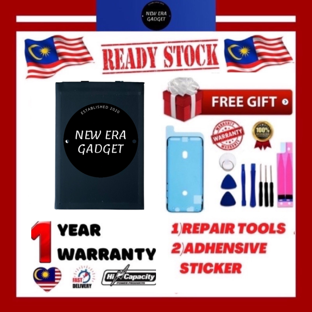 New Era Battery Bateri Compatible 5 5s Se 6 6P 6s 6SP 7 7P 8 8P X XR XS ...