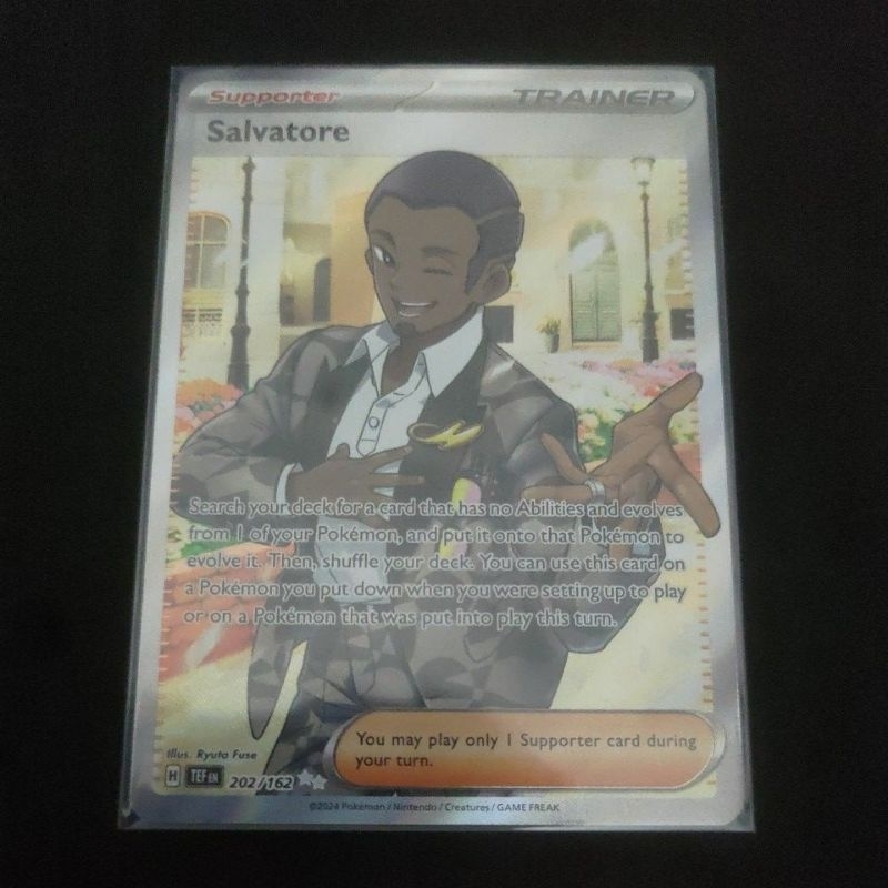 pokemon ptcg Salvatore 202/162 | Shopee Malaysia