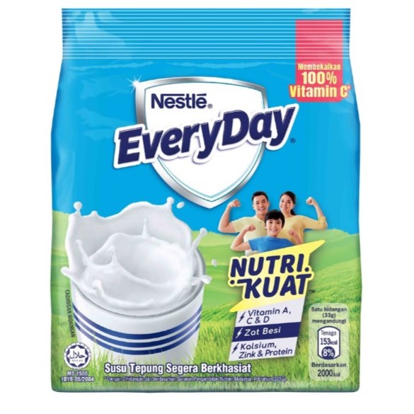 250g EVERYDAY Filled Milk Powder / Susu Tepung Segera Berkhasiat ...