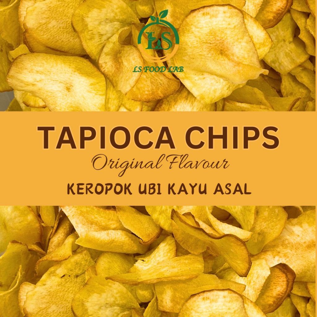 [Snack] Crispy Tapioca Chips Original Flavour Keropok Ubi Kayu Asal ...
