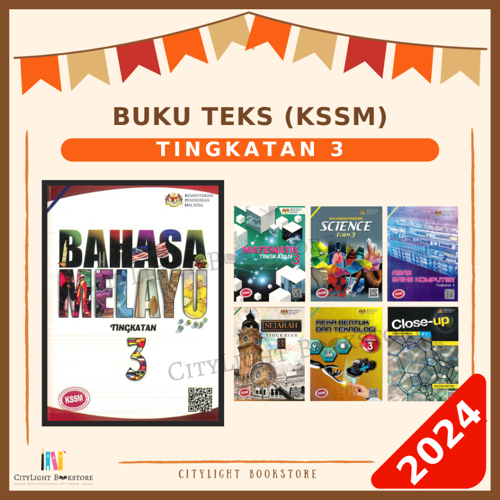 [CITYLIGHT] Textbook: Buku Teks Tingkatan 3 KSSM - Close Up | Shopee ...
