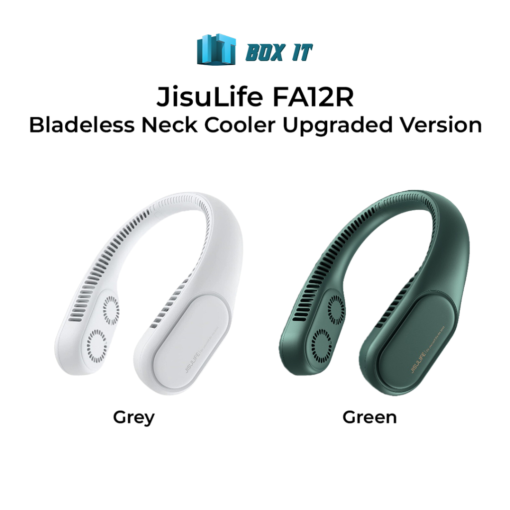 JisuLife Bladeless Neck Cooler FA12R Upgraded Version 2021 | Shopee ...