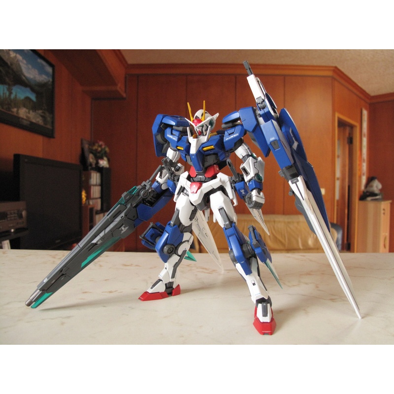Bandai MG 1/100 Gundam 00 Seven Sword/G - Assembled Model Kits | Shopee ...