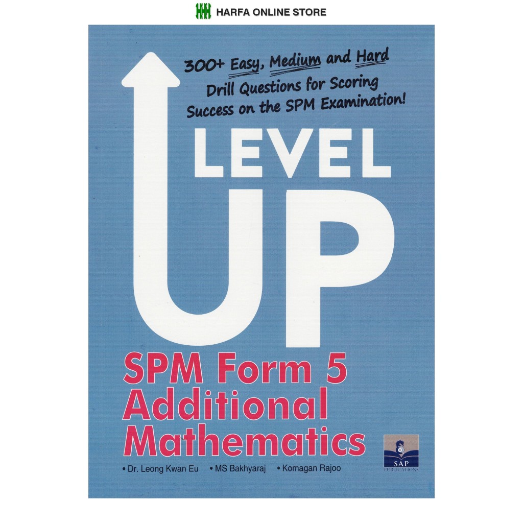 BUKU RUJUKAN : LEVEL UP SPM FORM 5 ADDITIONAL MATHEMATICS | Shopee Malaysia