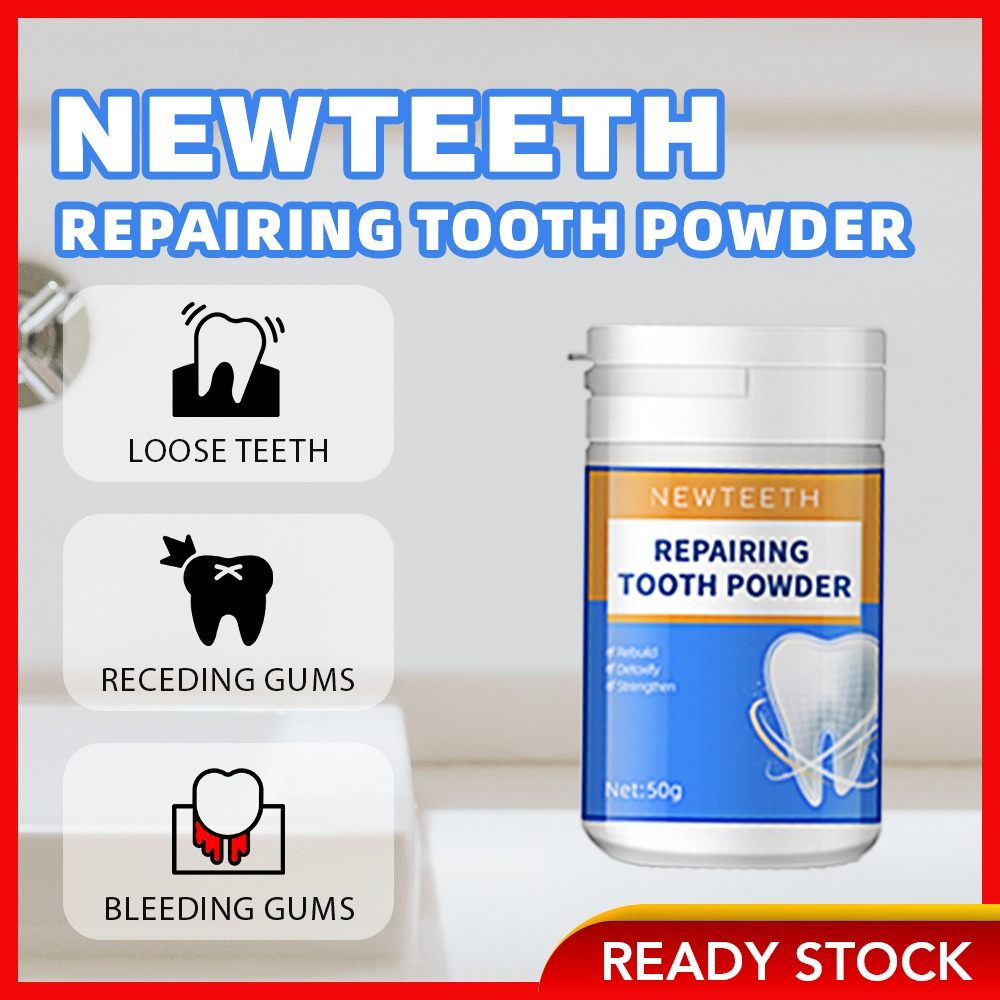 【及时拯救牙齿】New Teeth | Teeth Whitening Tooth Powder Antibacterial Cleaning ...