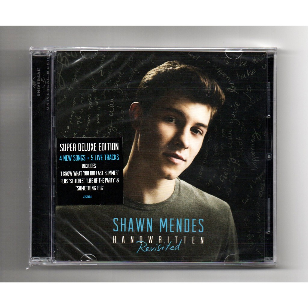 Shawn Mendes - Handwritten ( CD ) Super Deluxe Edition | Shopee Malaysia