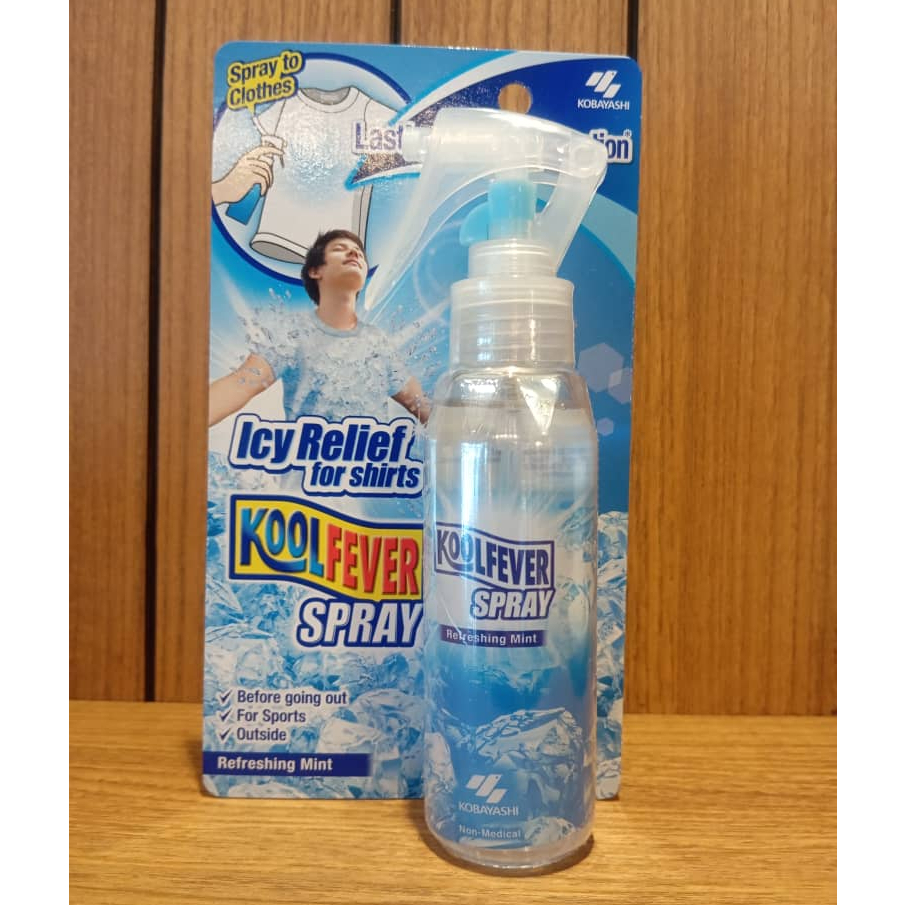 KOOL FEVER SPRAY ICY RELIEF FOR SHIRTS 100ML | Shopee Malaysia