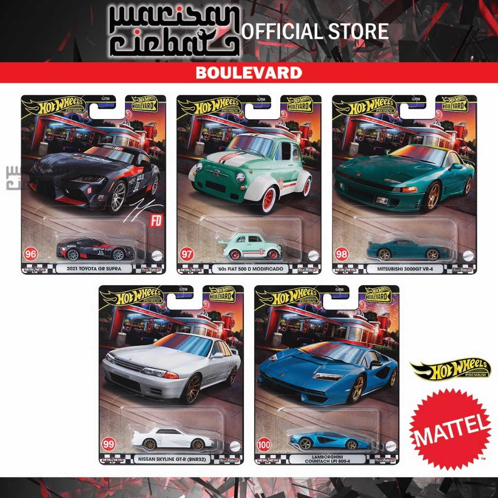 Hot Wheels Premium 2024 Boulevard Mix 2 | Shopee Malaysia