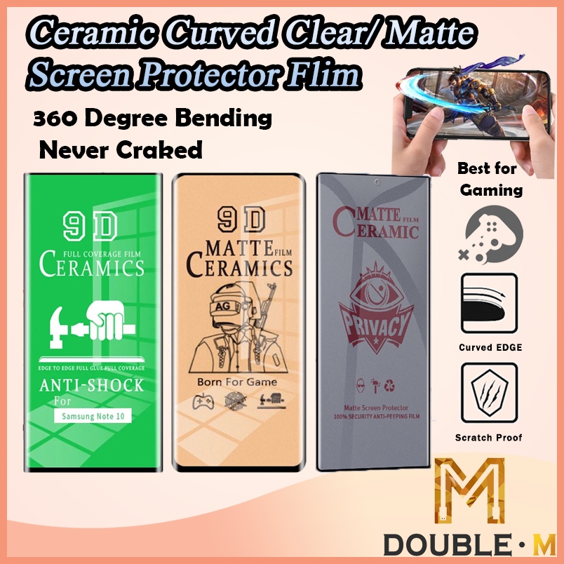 [X PECAH] Honor 200 Magic 6/5/ 90/ 70/ X9a/ X9b Curved Ceramic Matte ...
