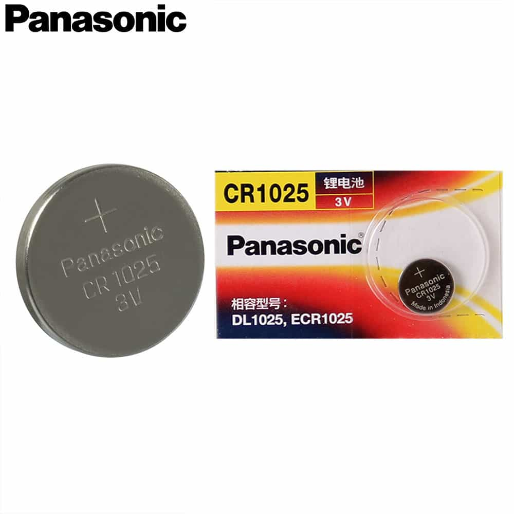 PANASONIC LITHIUM BATTERY CR1025 (3V) COIN CELL | Shopee Malaysia